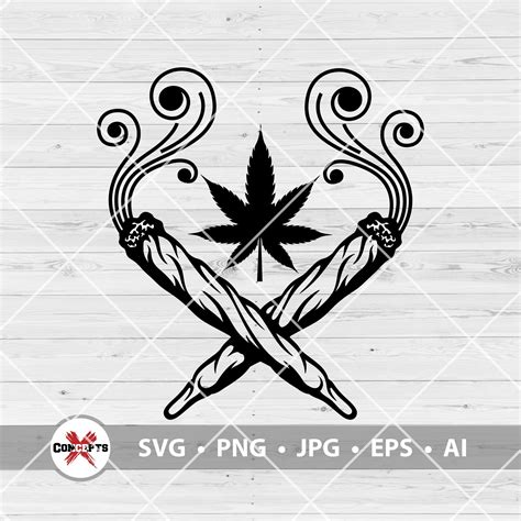 Joint Weed Clip Art
