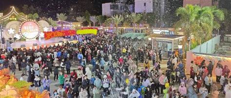 多图直击感受南山漫星城新年焕新热闹烟火气 烟花 夜空 汇演