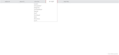 【web前端htmlcss基础——定位二级菜单，弹出层和轮播图的应用】html二级菜单 Csdn博客