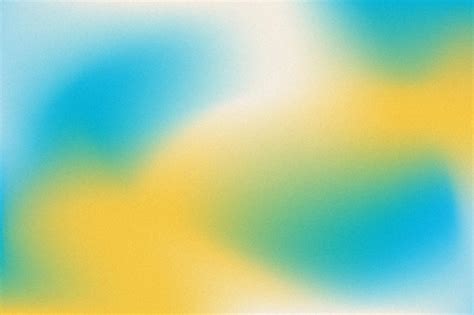 Желтая и светло голубая градиентная текстура Премиум векторы