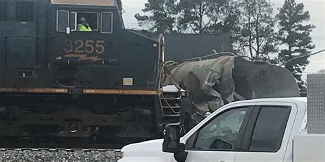No Injuries Reported After Train And Tractor Trailer Collide In Wingate