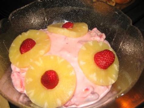 Dessert Ananas Vanille Quark Creme Schnell And Einfach Von Cindyan