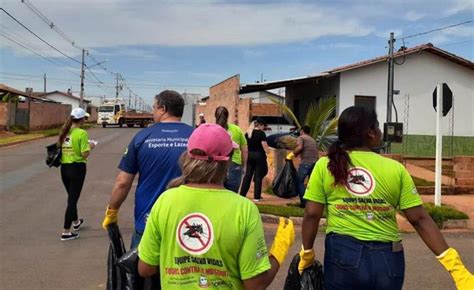 Sorriso reforça equipe de combate ao mosquito da dengue e as ações não param MT Notícias