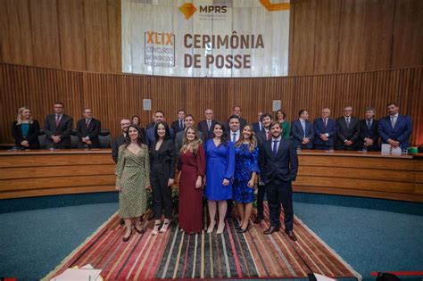 Empossados Onze Novos Promotores De JustiÇa Para O Mprs Jornal