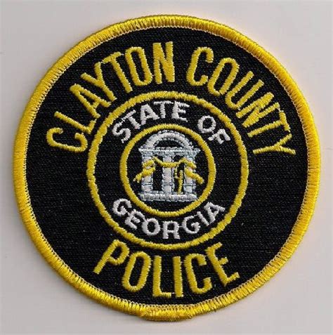 Clayton County Pd Ga Police Badge