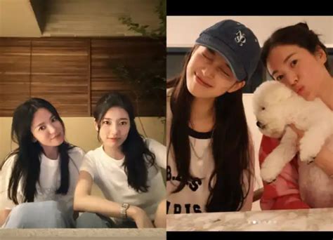 Song Hye Kyo And Suzys Sister Shot Continues Actresses Flaunt