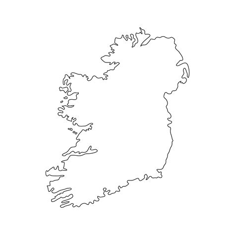 Ireland Svg Ireland Cut Files Ireland Outline Svg Ireland Silhouette