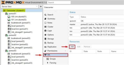 Proxmox Configure High Availability Ha • Nolabnoparty