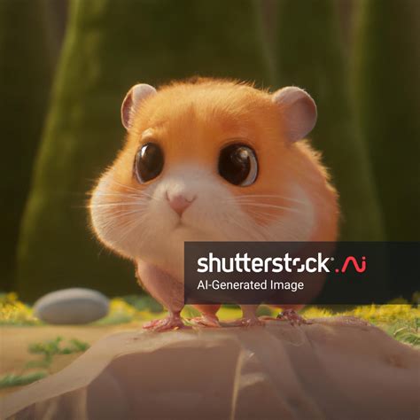 Animated Character 3d Image Cute Hamster Ai Generated Image 2356858849 Shutterstock