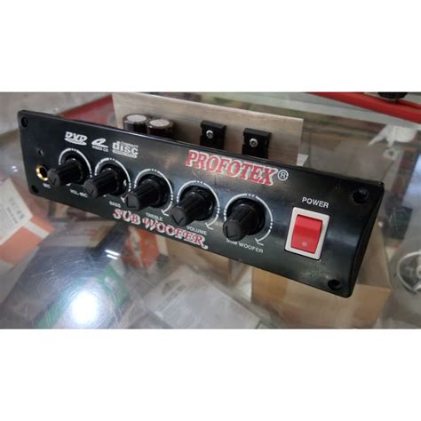Jual POWER KIT Amplifier MESIN SPEAKER AKTIF KARAOKE PROFOTEX Shopee Indonesia