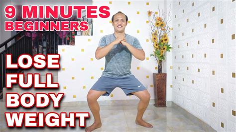 9 Minutes Lose Full Body Weight Beginners Workout At Home Youtube