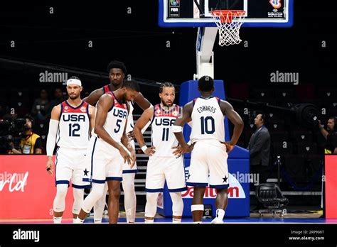 Usa Team Group September Basketball Fiba World Cup