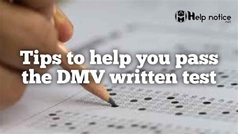 Help Tips For Pass DMV Written Test Best Helpful Site In World