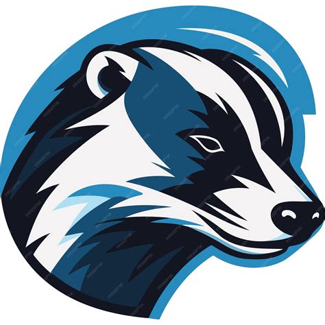 A Bold And Powerful Badger Mascot Logo Design Perfect For Sports Teams