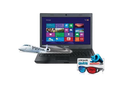 Notebook Positivo Sim Intel Core i QM ª Geração GB de RAM HD GB LCD D Windows