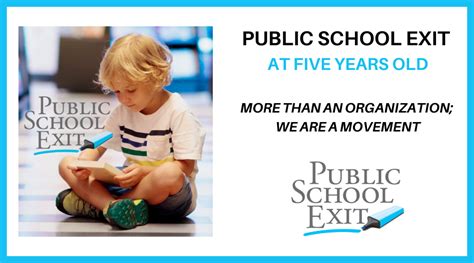 Public School Exit At Five Years Old More Than An Organization We Are