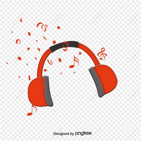 음악 일러스트 이어폰헤드폰 Png 일러스트 무료 다운로드 Lovepik