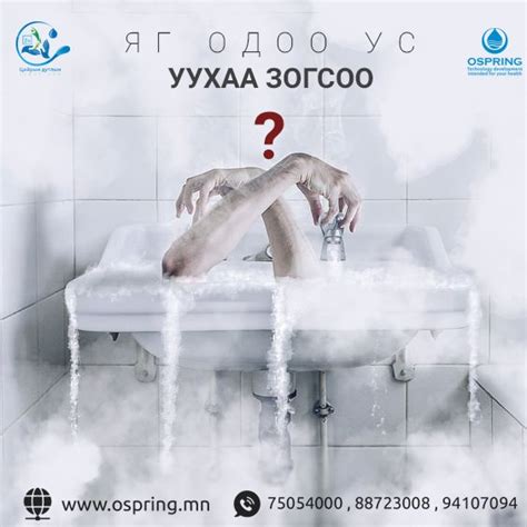 Та яг одоо ус уухаа ЗОГСОО Ospring Technology And Development Llc