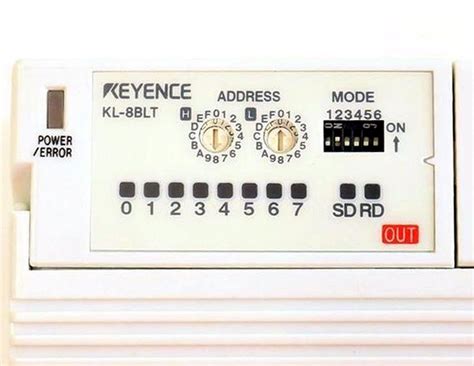 8 Point Terminal Block With Repeater Kl 8blt Keyence Made In Japan Automation Traders