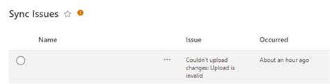 Sync Issue Microsoft Community Hub