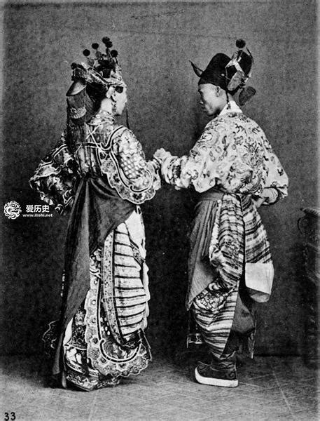 清末真实的男旦照片 替代女人陪酒卖笑的兴衰史