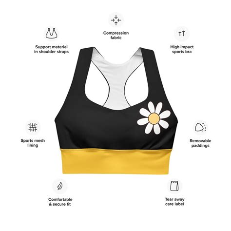 Womens Disney Sports Bra Minnie Mouse Activewear Vintage Minnie Mouse