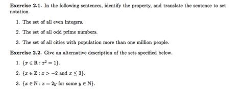 Solved In The Following Sentences Identify The Property Chegg