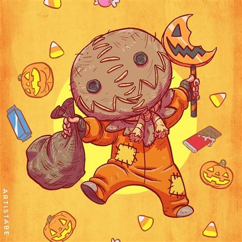 Sam Is Ready For Halloween Are You Trickrtreat Trickortreat