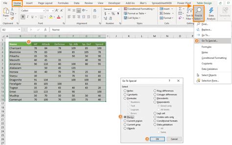 How To Fill Blank Cells Simultaneously Using Find Select In Excel