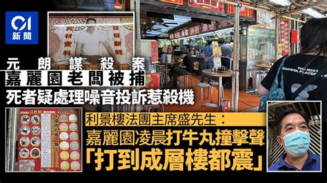 元朗謀殺｜嘉麗園打牛丸擾利景樓居民 法團主席：打到成層樓都震｜01新聞｜突發｜元朗｜謀殺｜嘉麗園 Youtube