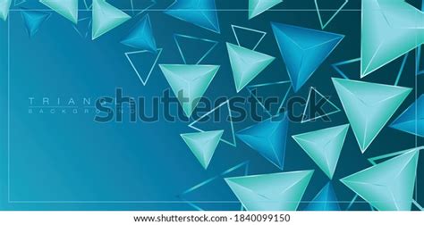 Triangel Pattern Vector Wallpaper Background Stock Vector Royalty Free