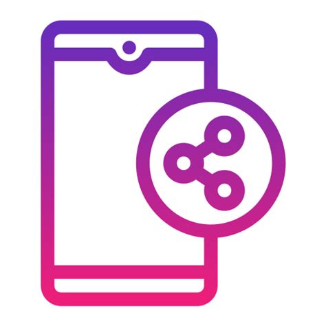 Sharing Generic Gradient Icon
