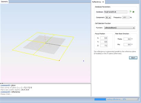 Example 7 Basic Reflectarray Simulation