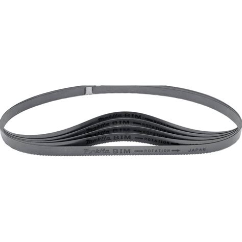 Makita 3278 Inch 18 Tpi Bimetal Compact Portable Band Saw Blade 5pk