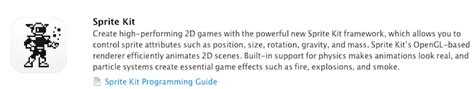 Apple S Sprite Kit Framework Targets Games On IOS OS X Mavericks Potentially Apple TV