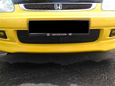 Сетка в фальш решётку — Honda Logo 1 4 л 2000 года стайлинг Drive2