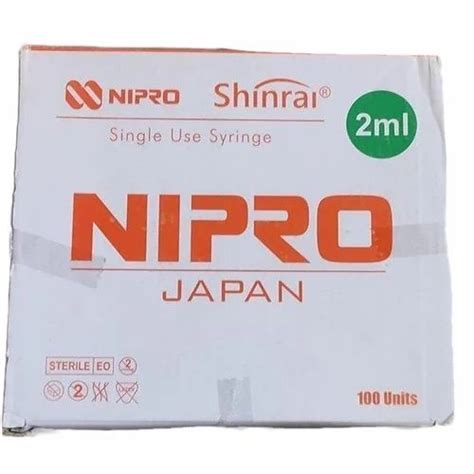 2ml Nipro Shirnal Single Use Syringe M D Enterprises At ₹ 3 Piece Mumbai Id 2853906512430