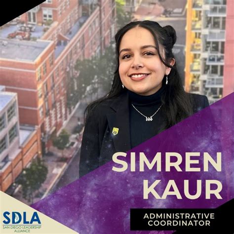 San Diego Leadership Alliance On Linkedin Meet Simren Kaur Of The Sdla 2024 Cohort Launch The