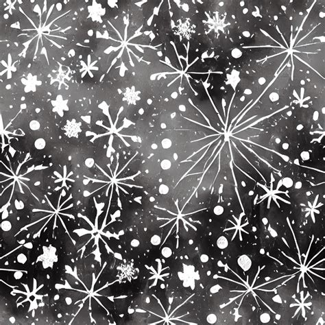 Winter Snowflake Pattern · Creative Fabrica