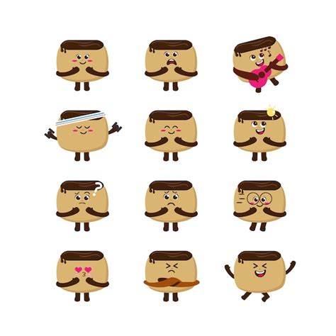 Premium Vector Freepik Kawaii Cute Mascot Character 9