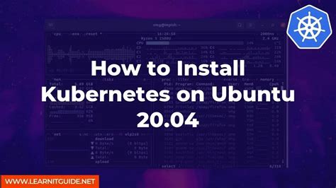 how to install kubernetes on ubuntu 20 04