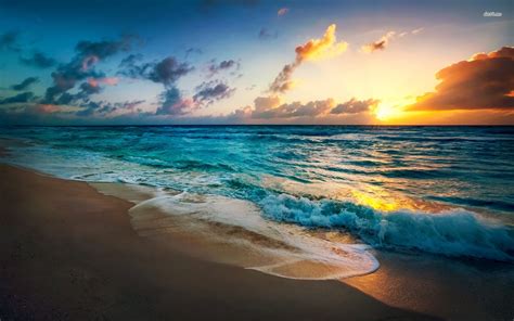 Beach Wallpaper Sky Body Of Water Nature Horizon Sea 62399