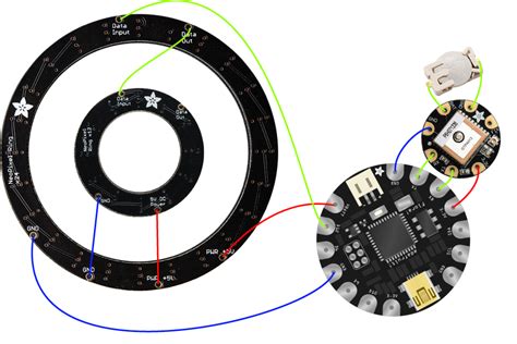 Circuit Diagram Neopixel Ring Clock Adafruit Learning System