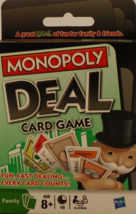Monopoly Deal Card Game New Team Toyboxes