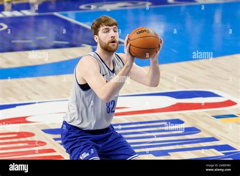 Drew Timme Participates In The Nba Basketball Draft Combine At The