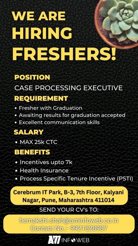 Hemakshi Shah On Linkedin Hiringimmediately Hiringfresher