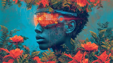 A Collage Integrating High Tech Devices Holographic Interfaces And