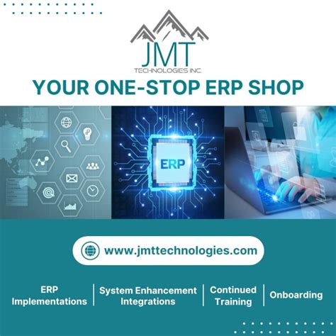 Jmt Technologies Inc On Linkedin Jmt Technologies Your One Stop Erp Shop