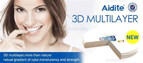 Buy Cheap Aidite 95 98mm A1 D4 Dental Multilayer PreShade Zirconia