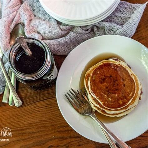 Homemade Pancake Syrup Longbourn Farm